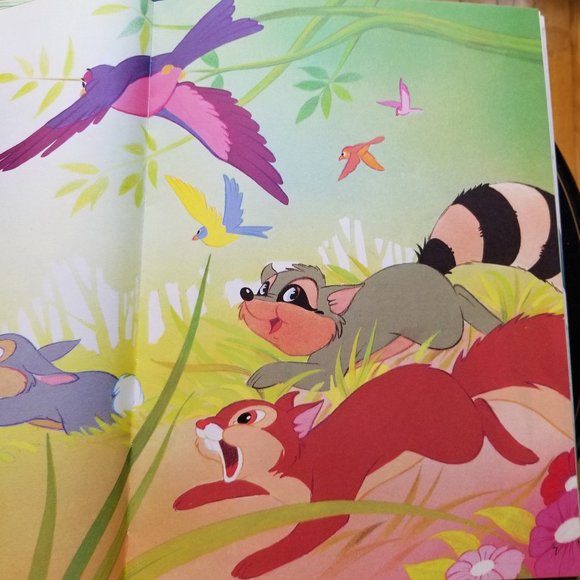 Disney | Other | Vintage Walt Disney Bambi Book Hard Cover 989 | Poshmark